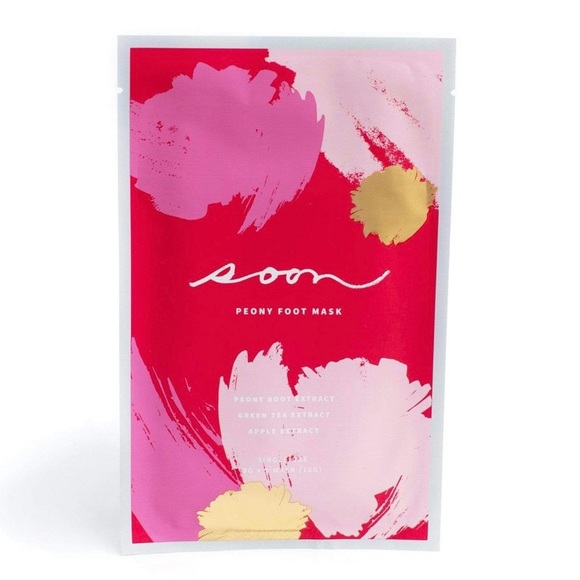 Skincare | Nwt Soon Peony Foot Mask | Poshmark